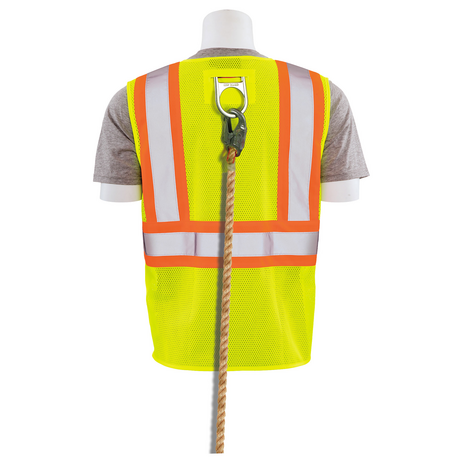 S381DR CL 2 D-RING SAFETY VEST - Product - Delta Plus