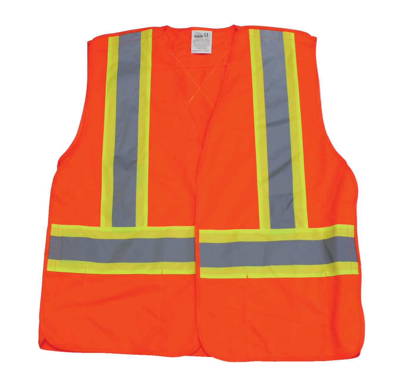 CSA TRAFFIC VEST ORG 5PTS POCKET - Product - Delta Plus
