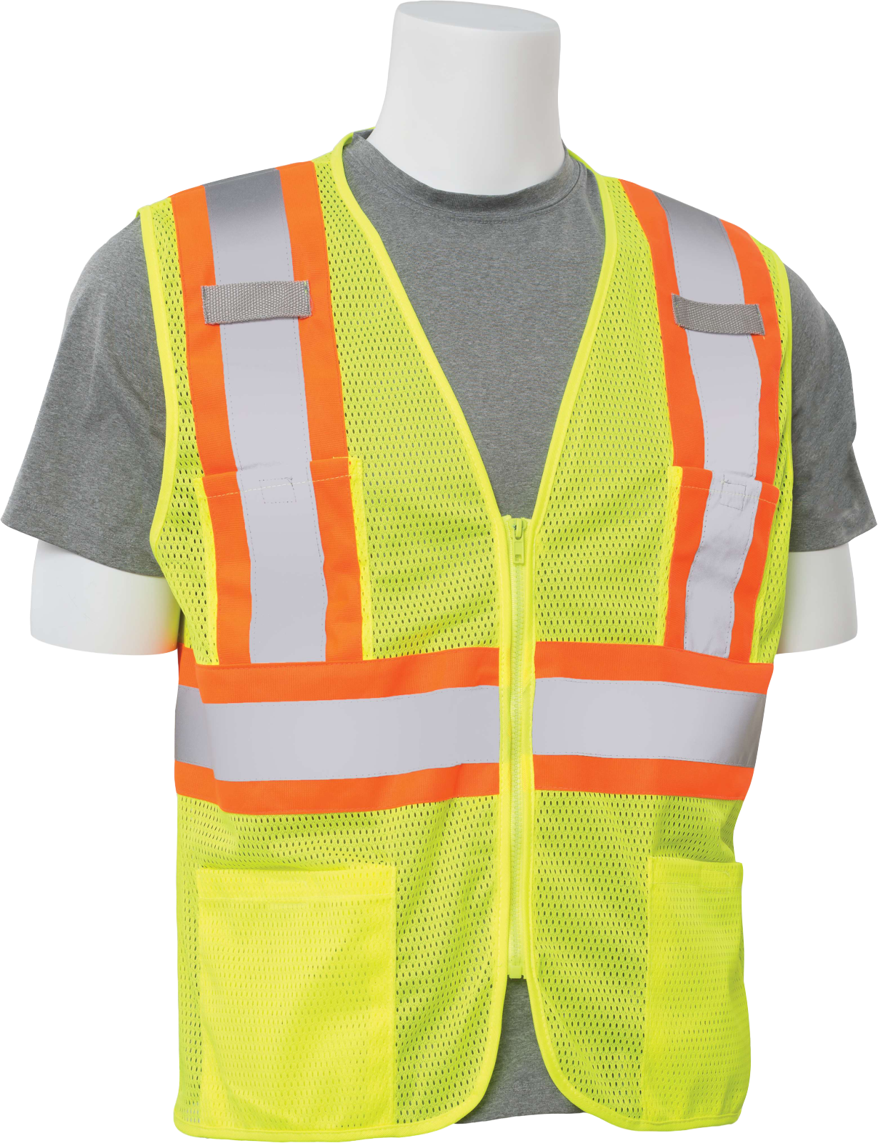 S383P CL 2 MULTI-POCKET SAFETY VEST - Product - Delta Plus