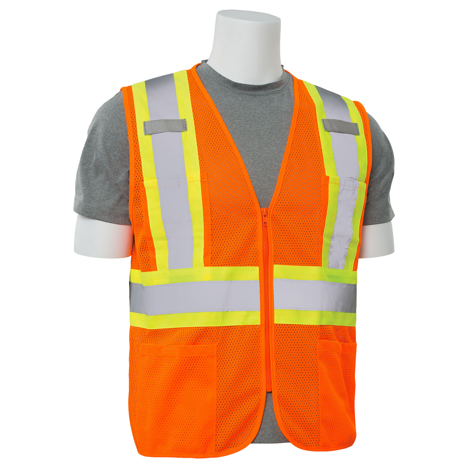 S383P CL 2 MULTI-POCKET SAFETY VEST - Product - Delta Plus