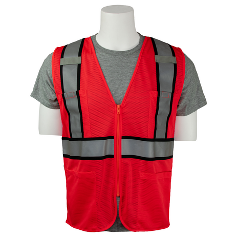 S383P CL 2 MULTI-POCKET SAFETY VEST - Product - Delta Plus