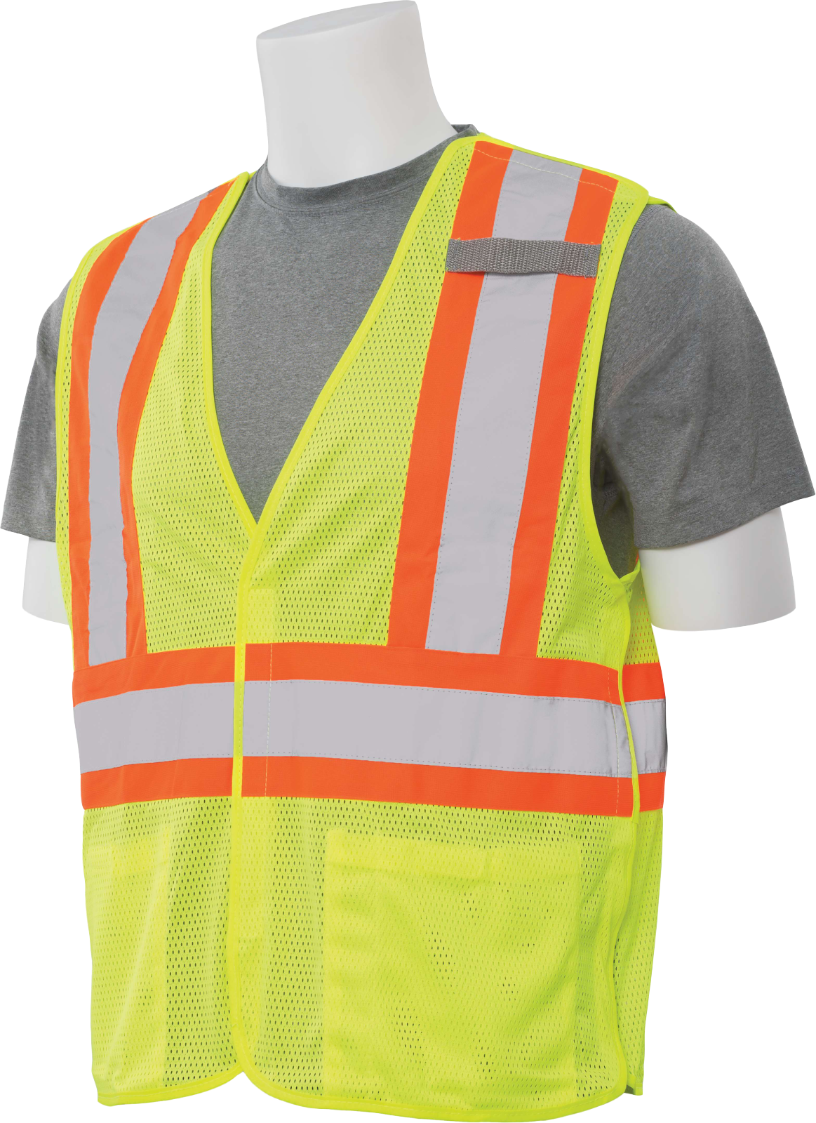 S322 CL 2 5-POINT BREAK-AWAY CONTRASTING SAFETY VEST - Product - Delta Plus