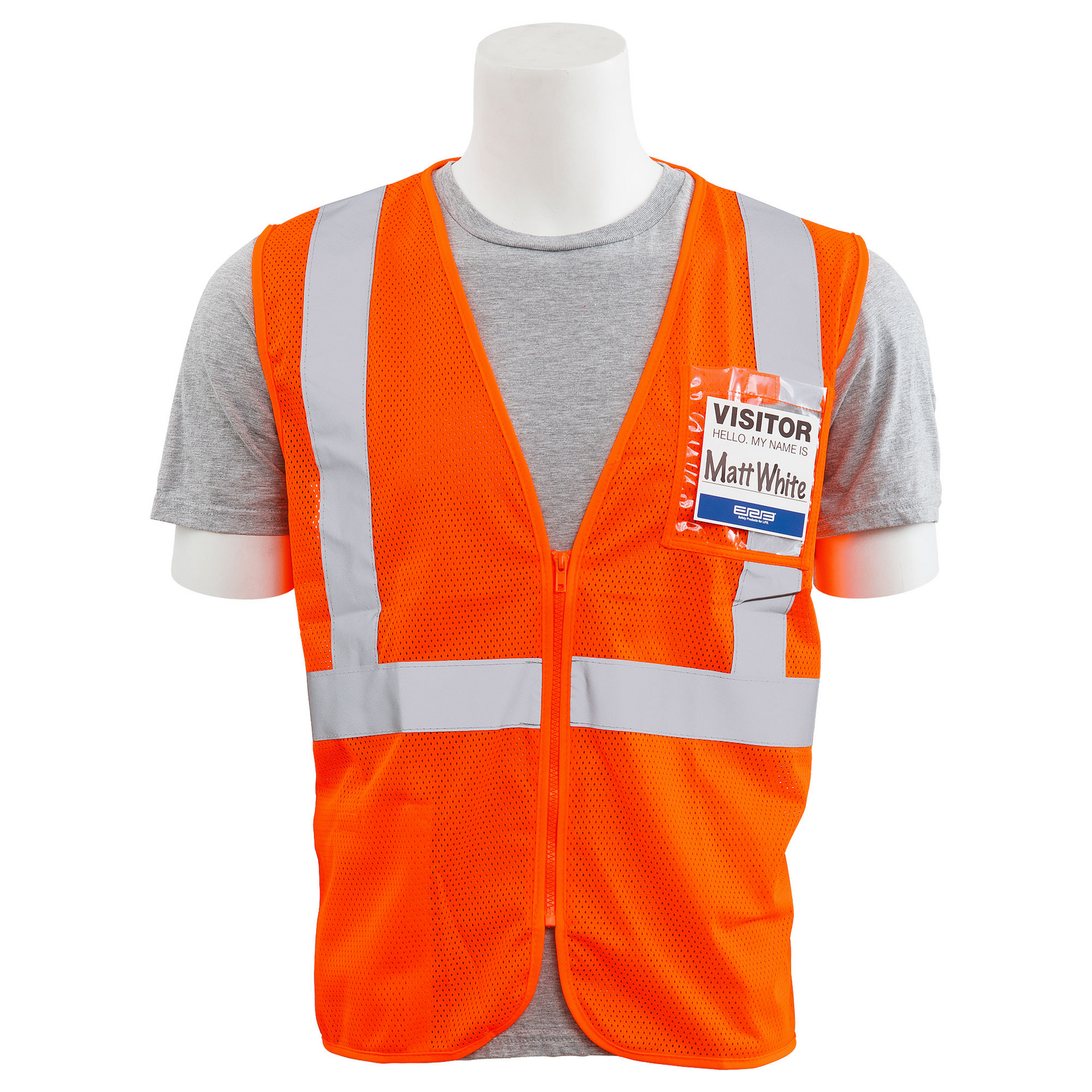 S363ID CL 2 ID POCKET SAFETY VEST - Product - Delta Plus