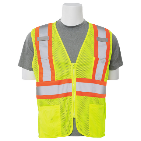 S383P CL 2 MULTI-POCKET SAFETY VEST - Product - Delta Plus