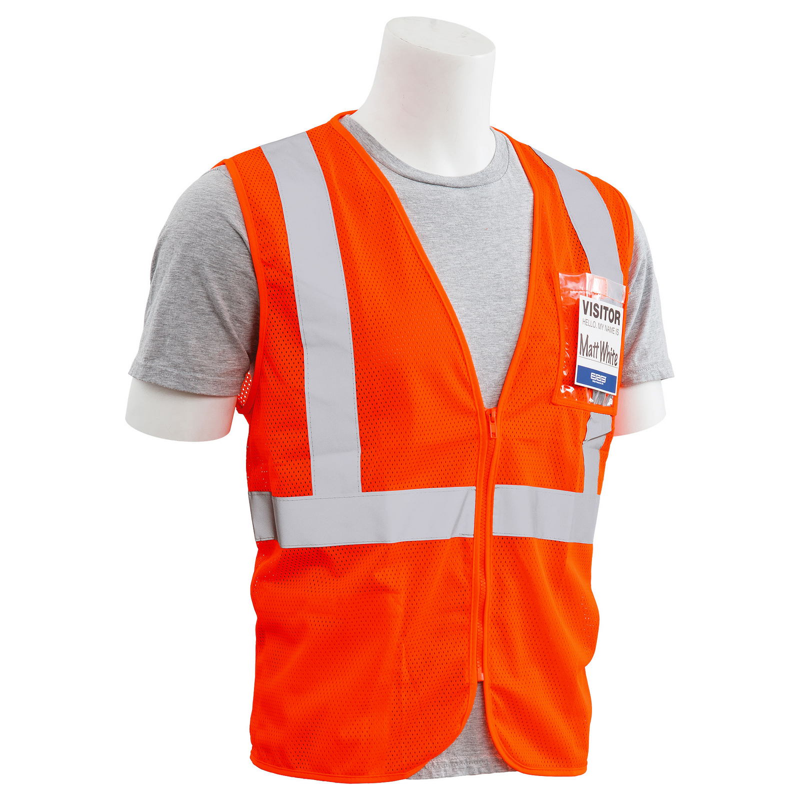 S363ID CL 2 ID POCKET SAFETY VEST - Product - Delta Plus