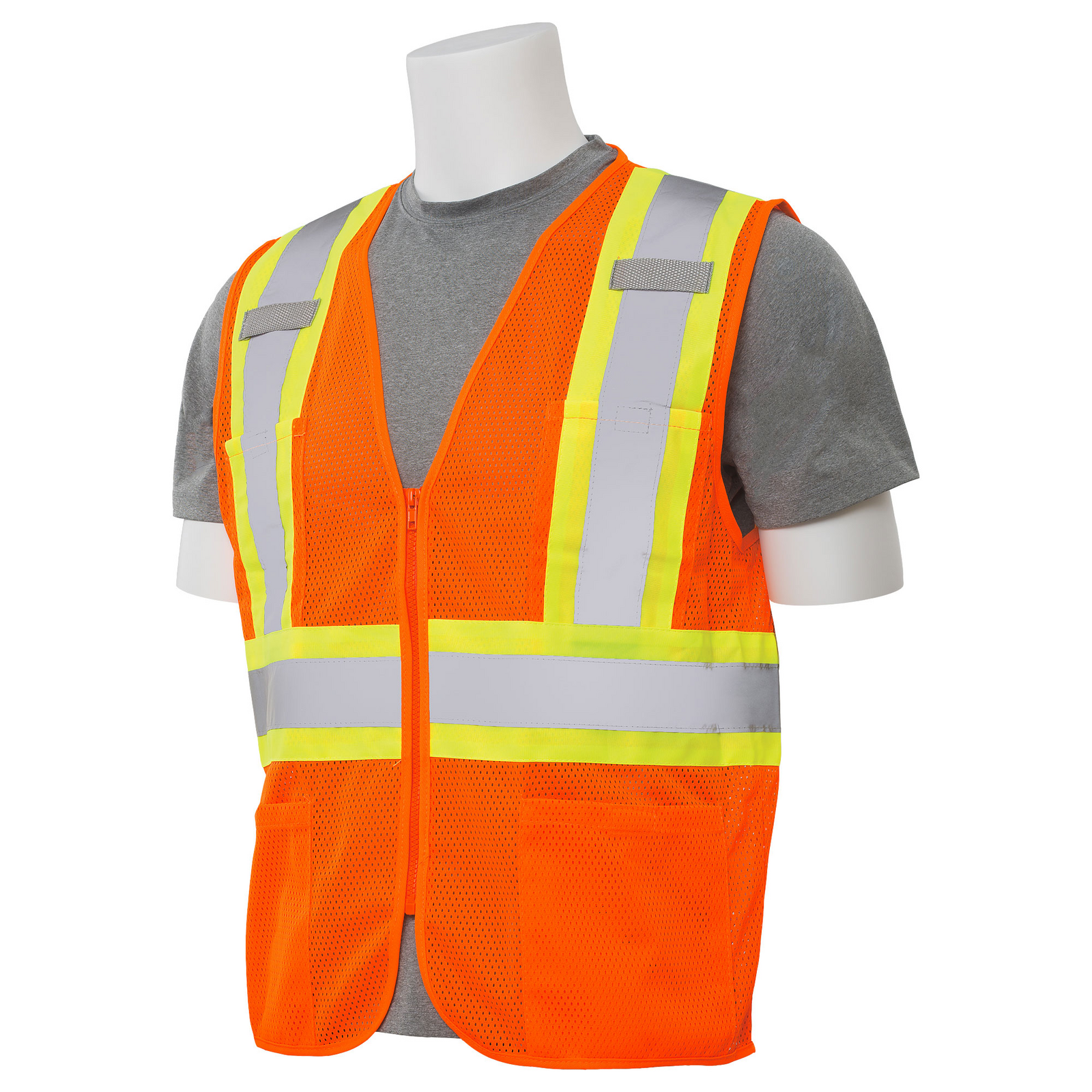 S383P CL 2 MULTI-POCKET SAFETY VEST - Product - Delta Plus