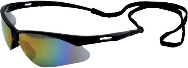 Octane Hi-Res Mirrored Lens; Black Temples - Product - Delta Plus