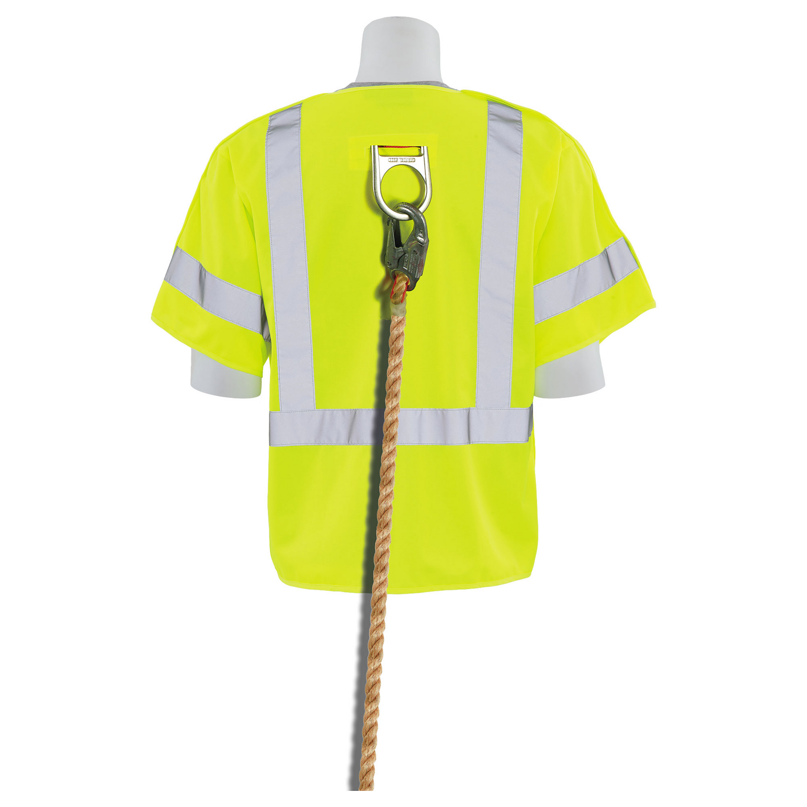 S661 CL 3 D-RING 5-POINT BREAK-AWAY SAFETY VEST - Product - Delta Plus